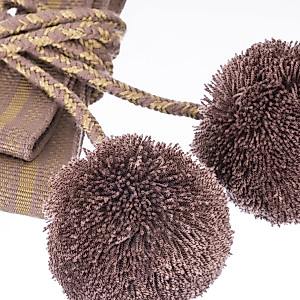 Bucket crossbody Shoulder bag Beach Tote | Mochila Bolso Wayuu Colombiano | Hand knitted half point crochet with hand-woven straps Diameter 13 inch Mochila | Susu 1118 ZULIMA |Style a la Porte