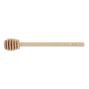 Generic Mini Wooden Honey Spoon Wooden Honey Spoon Stir Bar for Honey Jar Eco-friendly Supplies Long Handle Mixing Stick Accessories