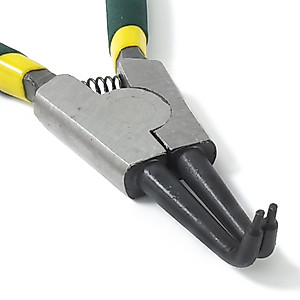 ROYHOO 101PCS Pinless Peepers with Pliers Chicken Peepers Pheasant Poultry Blinders Spectacles Anti-Pecking Eye Glasses Pliers Tool for Pet Middle