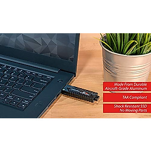 VisionTek XT 1TB USB 3.0 Pocket SSD with up to 451MB/s Read & 445 MB/s Write Speeds,Bootable Drive, TLC NAND, SMI Controller, Compatible with PS3/PS4 & Xbox One S/X, (901241)
