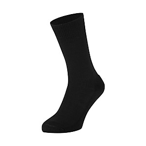 SEALSKINZ Unisex Thermal Merino Liner Sock, Black, Large