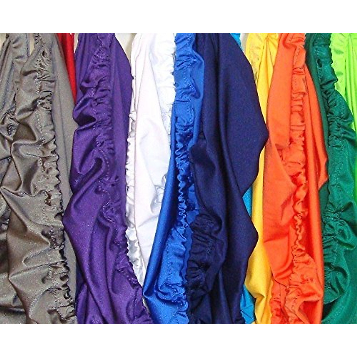 Spandex Fabric Cover for a lid Toilet Tank - Handmade in USA (Green)