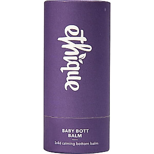 Ethique Baby Bott Balm Calming Solid Bum Balm Tube for Babies - Plastic-Free, Vegan, Cruelty-Free, Eco-Friendly, 3.53 oz (Pack of 1)
