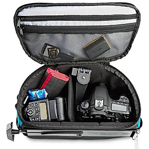 Paxis High-Tech Ergonomic Fishing and Photography Backpack - Black/Grey - Capacity: 30 Liters