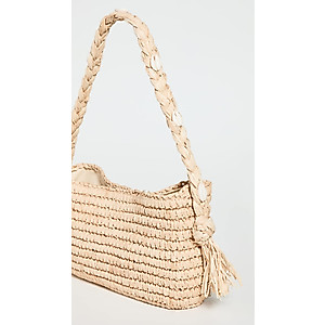 L*Space Women's AZALEA BAG, Natural, White, Black, Grey, One Size