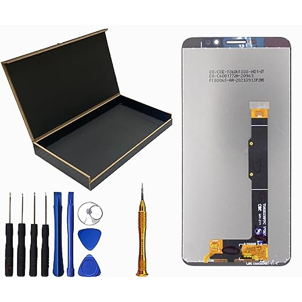 SECRETIGER LCD Screen Display Touch Digitizer Assembly Replacement for TCL A3X A600DL 6"