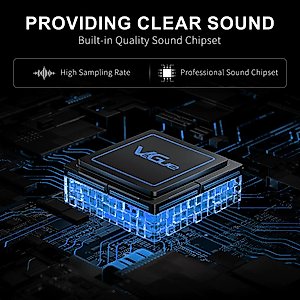 VeGue USB Microphone Kit, 192kHz/24Bit Streaming Podcast PC Condenser Computer Mic Set for Gaming, YouTube Video, Recording Music, Voice Over, Studio Mic with Adjustable Arm Stand (VG-016)