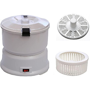 Electric Potato Peeler Automatic Rotary Rolling Peeler, Vegetable Dehydrator, Salad Rotating Machine Kitchen Peeling Tool