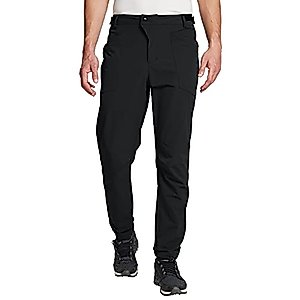 BALEAF Men's Mountain Bike Pants MTB Cycling Pants Hiking Running Gear Bicycle Biking Water Resistant Lightweight Outdoor Black 2XL