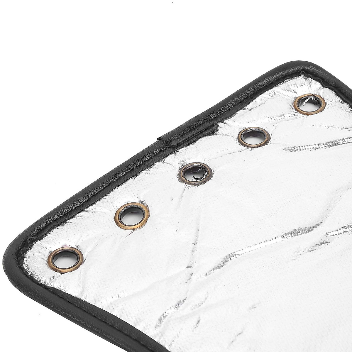 Fockety Engine Heat Shield, 2pcs Heat Shield Deflector, Heat Insulation Motorbike for Motorcycles Decorating