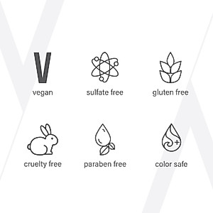 ALURAM Coconut Water Based Curly Hair Clarifying Shampoo and Conditioner - Color Safe Lightweight Formula for Medium to Course Hair - Sulfate & Paraben Free, 33.8 Fl Oz