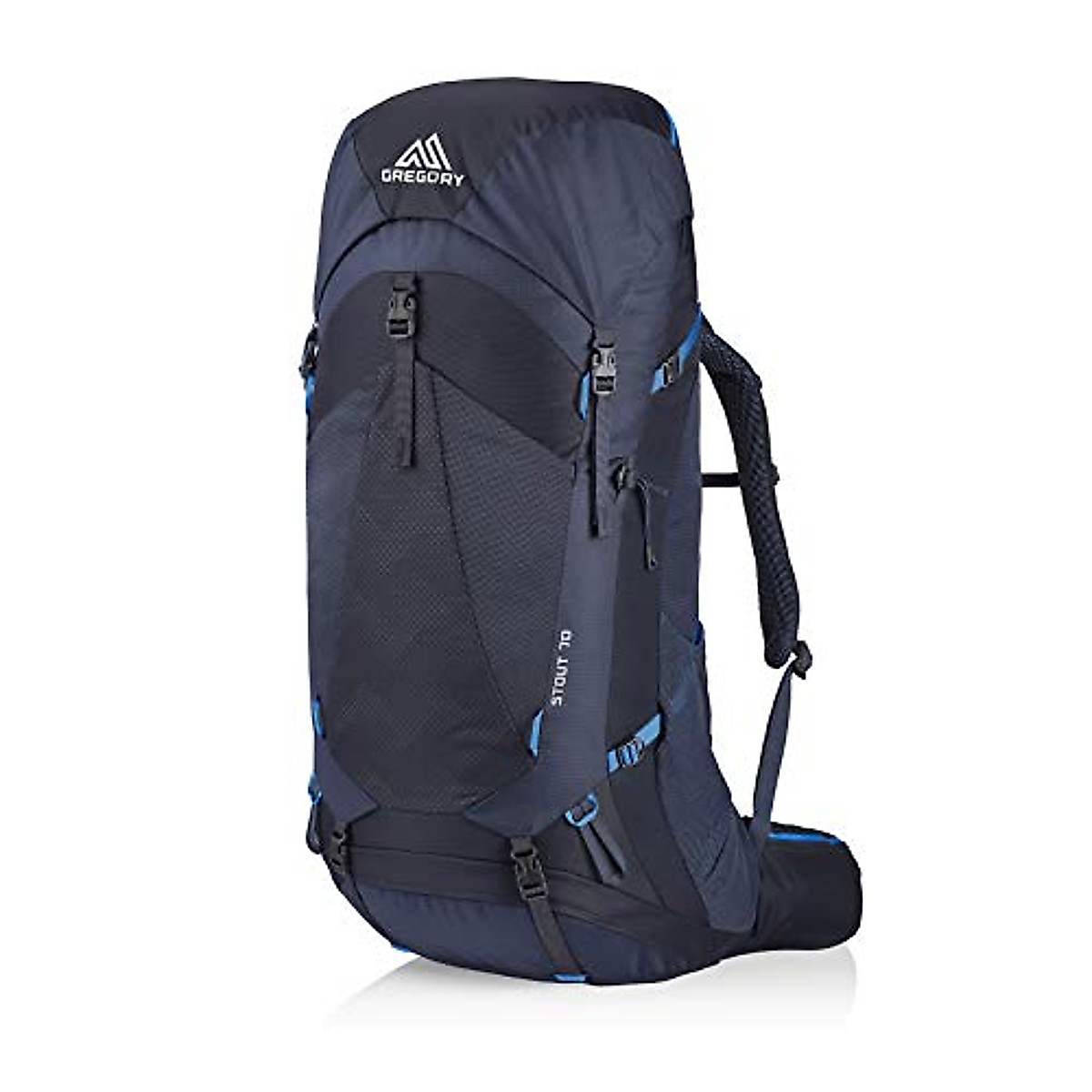 Gregory Mountain Products Stout 70 Backpacking Backpack, Phantom Blue, Plus Size