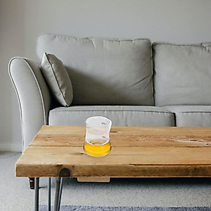 BESTonZON Sharing Glass Tea Cup Tea Fair Cup Chinese Gong Kung Fu Tea Milk Pitcher Cha Hai Tea Fairness Cup Sharing Pitcher Teaware Accessory