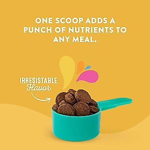 Happy Go Healthy Hip & Joint Supplements for Dogs | Helps Joint Health & Mobility Support for Recovering and Senior Dogs | Natural Ingredients, Tasty Kibble Dog Food Topper | 60-Count Pack