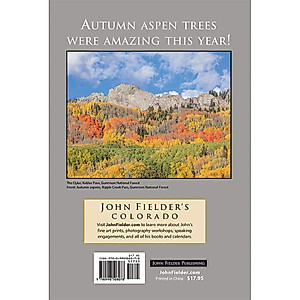 John Fielder's Colorado 2021 Scenic Engagement Calendar