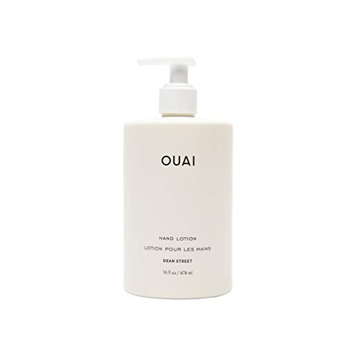 OUAI Hand Wash and Hand Lotion, Moisturizes and Exfoliates with Daily Use, Made with Jojoba Esters, Avocado and Rosehip Oils, Dean Street Scent, 16 oz each…