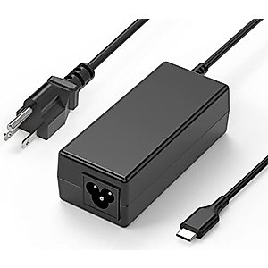45W USB C Chromebook Charger for HP Chromebook 14 14A G5 11 11A G6 G7 G8 EE R13 X360 14-ca051wm ca052wm ca091wm ca061dx 11-ae051wm ae001tu ae027nr 12-c012dx Laptop Power Supply Cord
