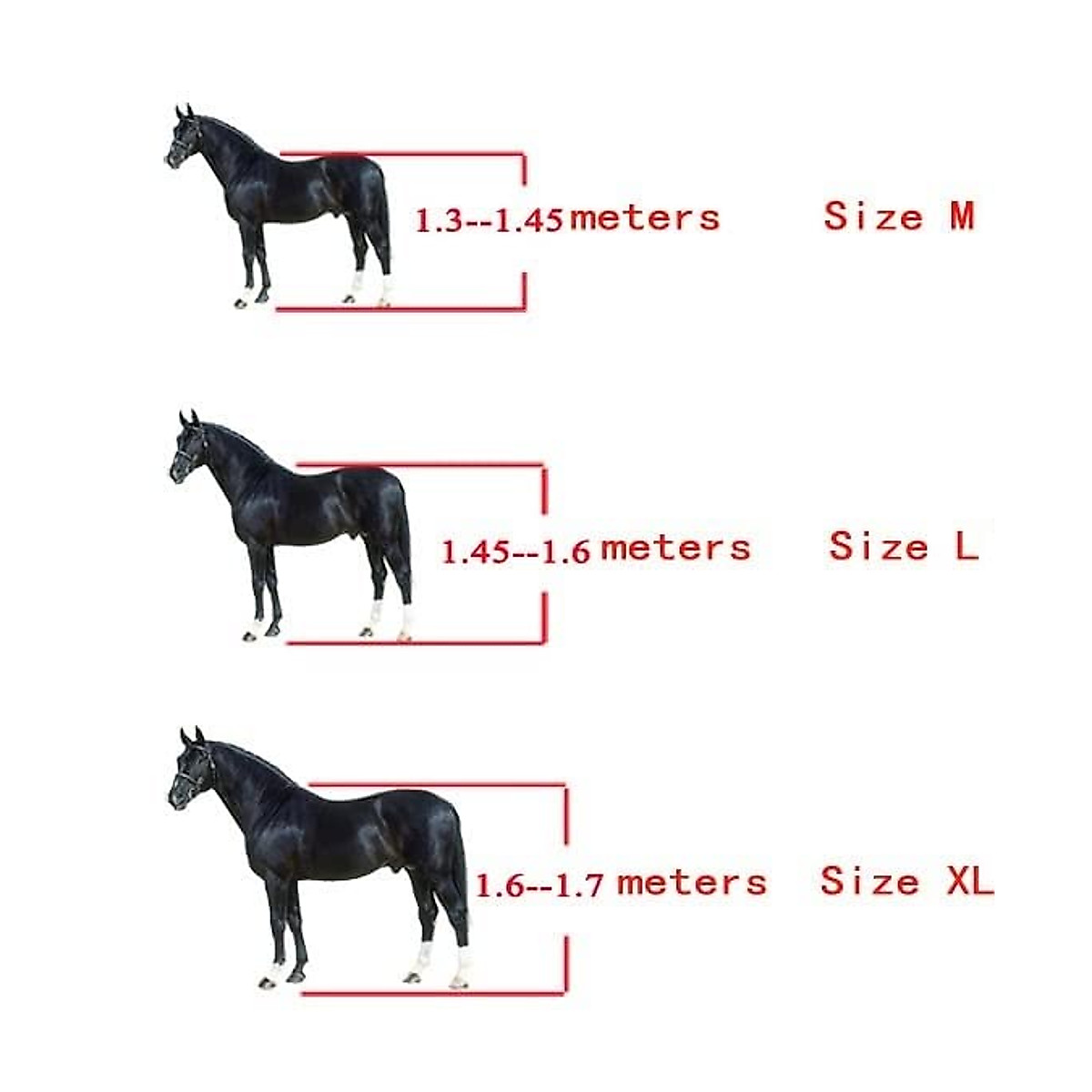 Horm 4pcs Horse Tendon Boots, Adjustable Elasticity to Protect Tendon Tissue (Set of 4, XL, Brown)