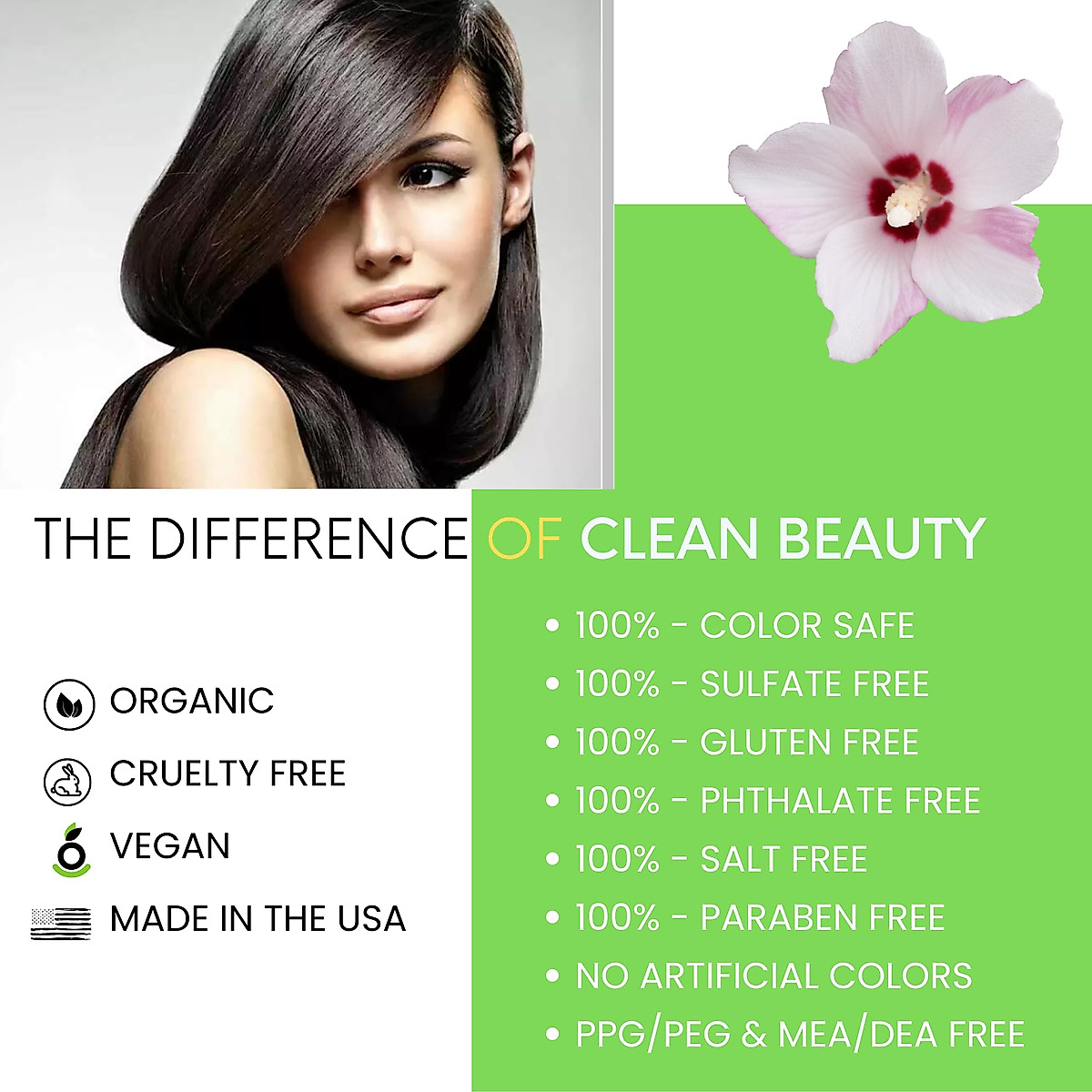 DermOrganic Argan Oil Daily Hydrating Hair Care-Sulfate Free & Color Safe-SHAMPOO 16.9 oz