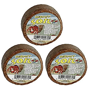 Zoo Med 3 Pack of Hermit Crab Soil