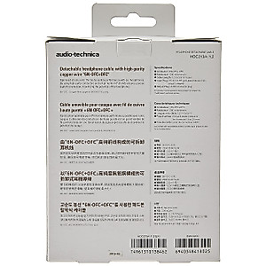 Audio-Technica HDC213A/1.2 3.5mm Deatchable Audiophile Headphone Cable for In-Ear Headphones