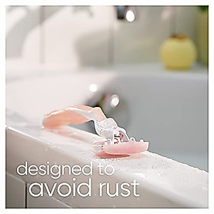 Gillette Venus Womens Razor Blade Refills, Venus ComfortGlide White Tea 4 Count and Venus ComfortGlide plus Olay 2 Count, 6 Total Refills