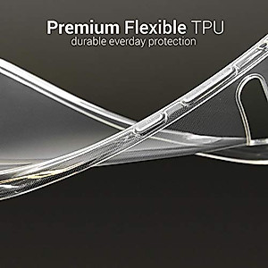 CoverON Slim TPU Rubber FlexGuard Series for LG V60 ThinQ 5G Case - Clear