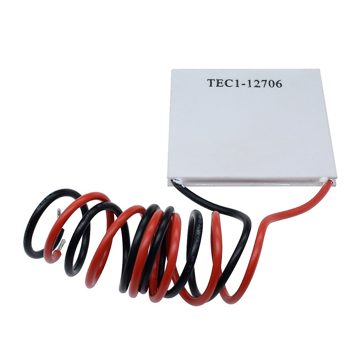 Peltier Module TEC1-12706,Aideepen 12V 6A 60W Heatsink Thermoelectric Cooler Cooling Peltier Plate Module Peltier Cooler 40x40MM 5PCS Compatible with Peltier Fan/Cold Plate