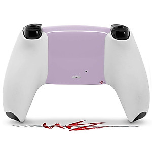 WraptorSkinz Skin Wrap compatible with Sony PS5 DualSense Controller Solids Collection Lavender (CONTROLLER NOT INCLUDED)