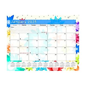 2025 Monthly Magnetic/Desk Calendar - 12 Months DESKTOP/WALL Calendar/Planner - (Edition #07-01)