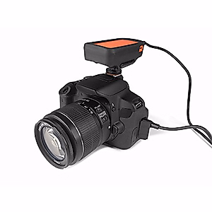 XSories Weye Feye S, Digital Camera To Smartphone Wi-Fi Link For Instant Photo And Video Sharing, Compatible with iPhone or Android, Nikon, Canon, Sony, Olympus and More, Camera Accessories (Orange/Black)