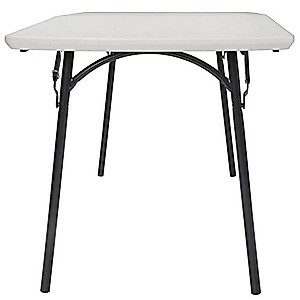 CoscoProducts Diamond Series 300 lb. Weight Capacity Folding Table, 6' X 30", White