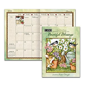 LANG Bountiful Blessings™ 2024 Monthly Pocket Planner (24991003158)