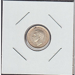1943 Australia Classic Head Threepence Choice Uncirculated