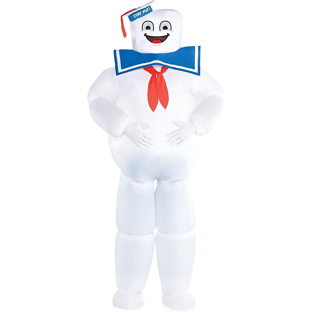 Adorable White Baby Ghostbusters Stay Puft Costume Set (Standard Size) 1 Pack - Premium Material & Uniquely Designed - Perfect For Themed Parties, Halloween & Fun Photoshoots