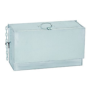 Weaver Leather Livestock Mini Deep Hanging Showbox , Galvanized Steel