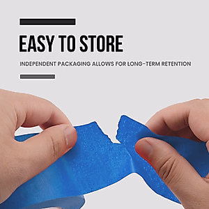 Lichamp Blue Painters Tape 2 inch Wide, 1pc Blue Masking Tape, 1.95 inches x 55 Yards