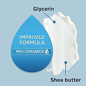 Lubriderm Daily Moisture Lotion + Pro-Ceramide with Shea Butter & Glycerin Helps Moisturize Dry Skin, Hydrating Face, Hand & Body Lotion is Lightly Scented & Non-Greasy, 16 fl. oz (Pack of 6)