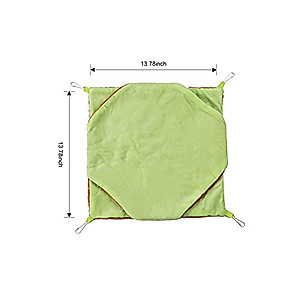 EWUHRY Pet Cage Hammock,Bunkbed Hanging Hammock,Warm Hammock for Small Animal Hideout for Sugar Glider Ferret Squirrel Guinea Pig