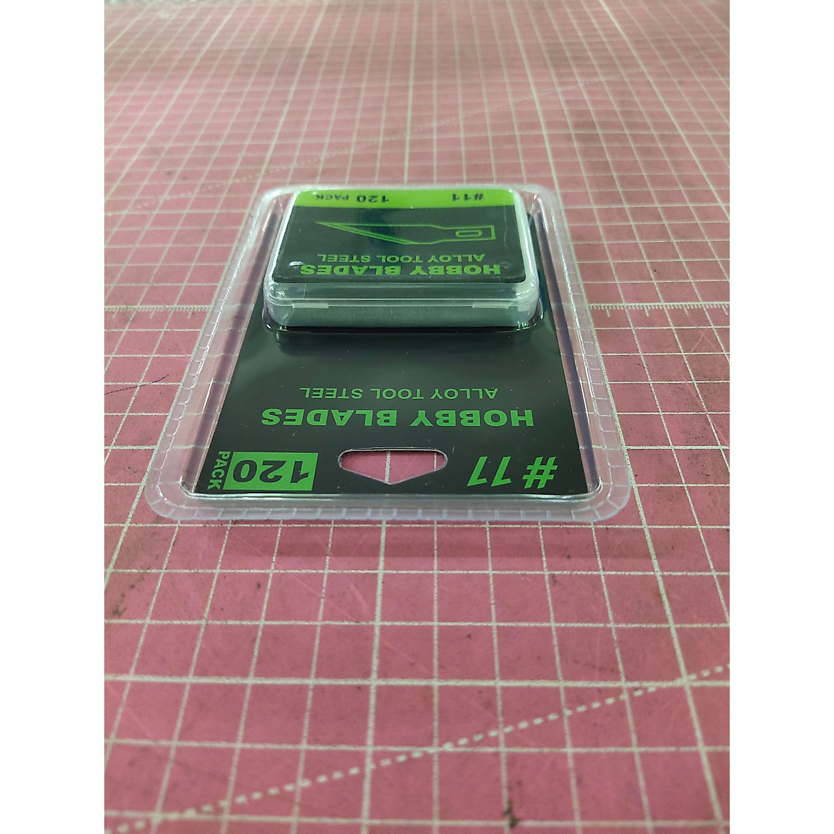 Headley Tools #11 Hobby Knife Blades(Pack of 120),Art Blades Cutting Tool with Storage Case for Craft, Hobby, Scrapbooking, Stencil