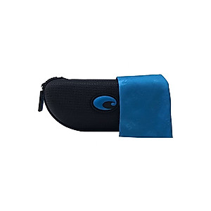 Costa Del Mar Reefton Pro 6S9080 908007 63MM Grey/Blue Mirror 580G Glass Polarized Rectangular Sunglasses for Men + BUNDLE with Designer iWear Eyewear Kit