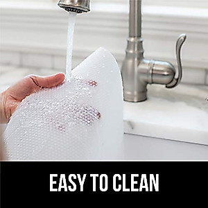 Gorilla Grip Refrigerator Shelf Liner, Large Waterproof Roll, Non Adhesive, Trim to Fit, Easy Clean, 59 Inch x 17.7 Inches,Durable Kitchen Fridge Mat Pad for Fruit and Vegetable Drawers, Fridges