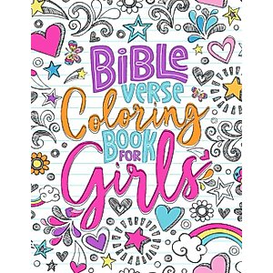 Bible Verse Coloring Book for Girls
