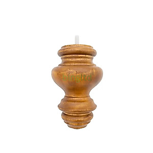 BingLTD - 6 1/4" Mahogany Hardwood Sofa Legs - Set of 4 (P844-157)