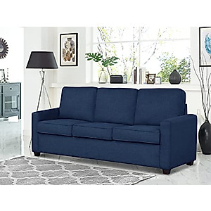 Lifestyle Solutions Dayton Sofa Bed, Navy Blue