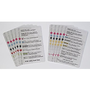 Coup Reformation 2nd Ed. Card Game Expansion - Strategy & Social Deduction in Quick 15 Minute Rounds For All Lovers of Board Games – 2-10 Players Ages 10+, Teens, & Adults by Indie Boards & Cards