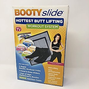 BOOTY Slide Hottest Butt Lifting Workout System By Rebecca Kordecki