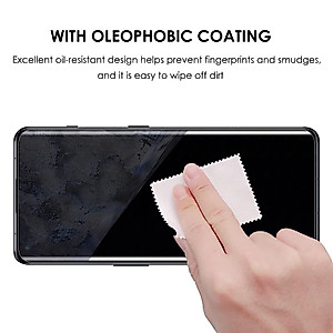 Akcoo [3 Pack] For OnePlus 10 Pro Screen Protector, Full Screen UV Liquid Adhesive Tempered Glass for OnePlus 10 Pro 5G