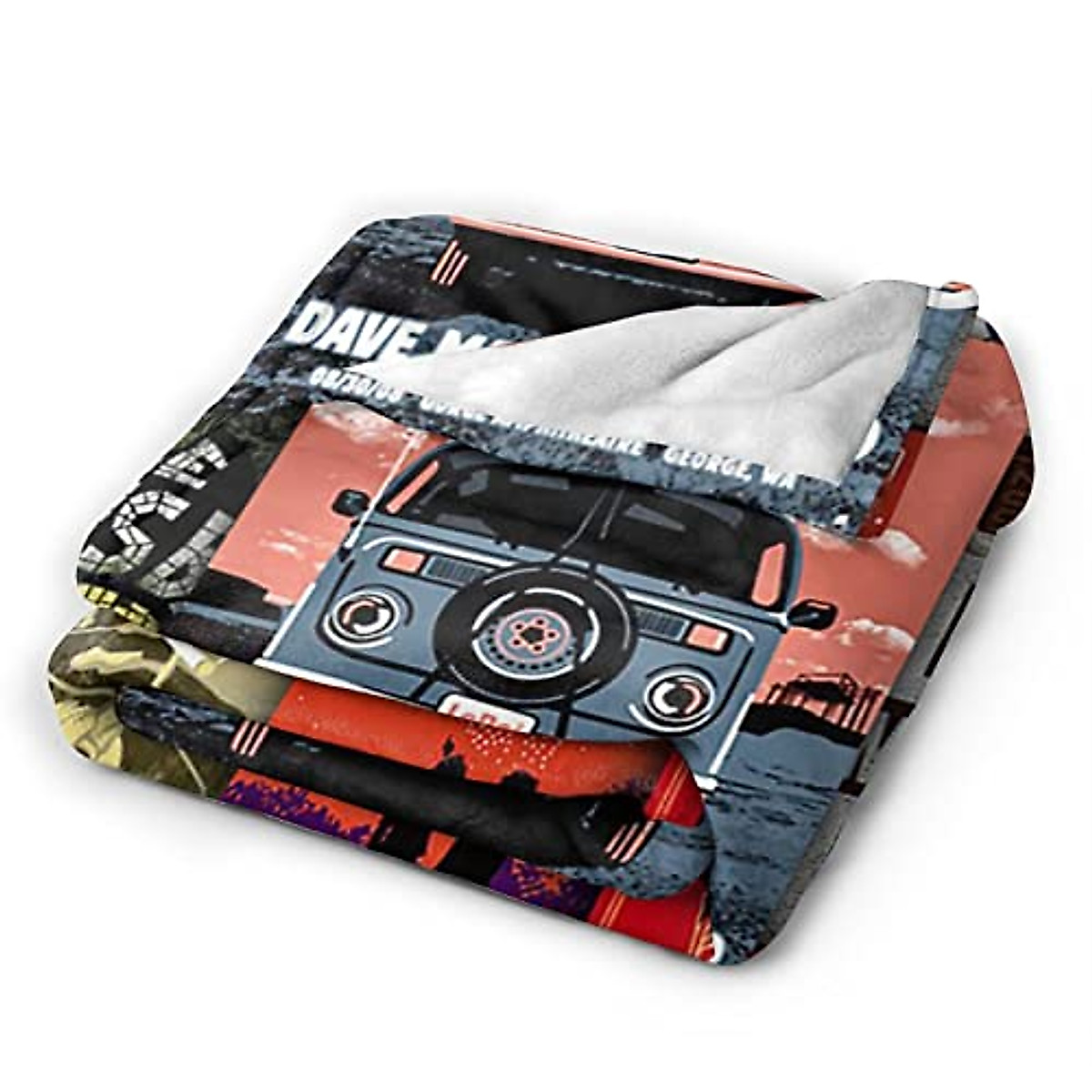 American Dave Rock Matthews Band Blanket Throw, Ultra-Soft Fleece Flannel Blanket Lightweight Throw Blankets for Couch Sofa Living Room for Kids Adults 50"X40"