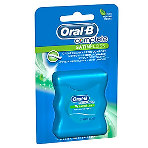 Oral-B 060552 Mint-Flavored Satin Dental Floss 12 pk